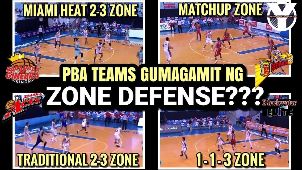 ZONE DEFENSE ginamit ng mga PBA Teams? Ginebra gumamit ng Miami Heat ...