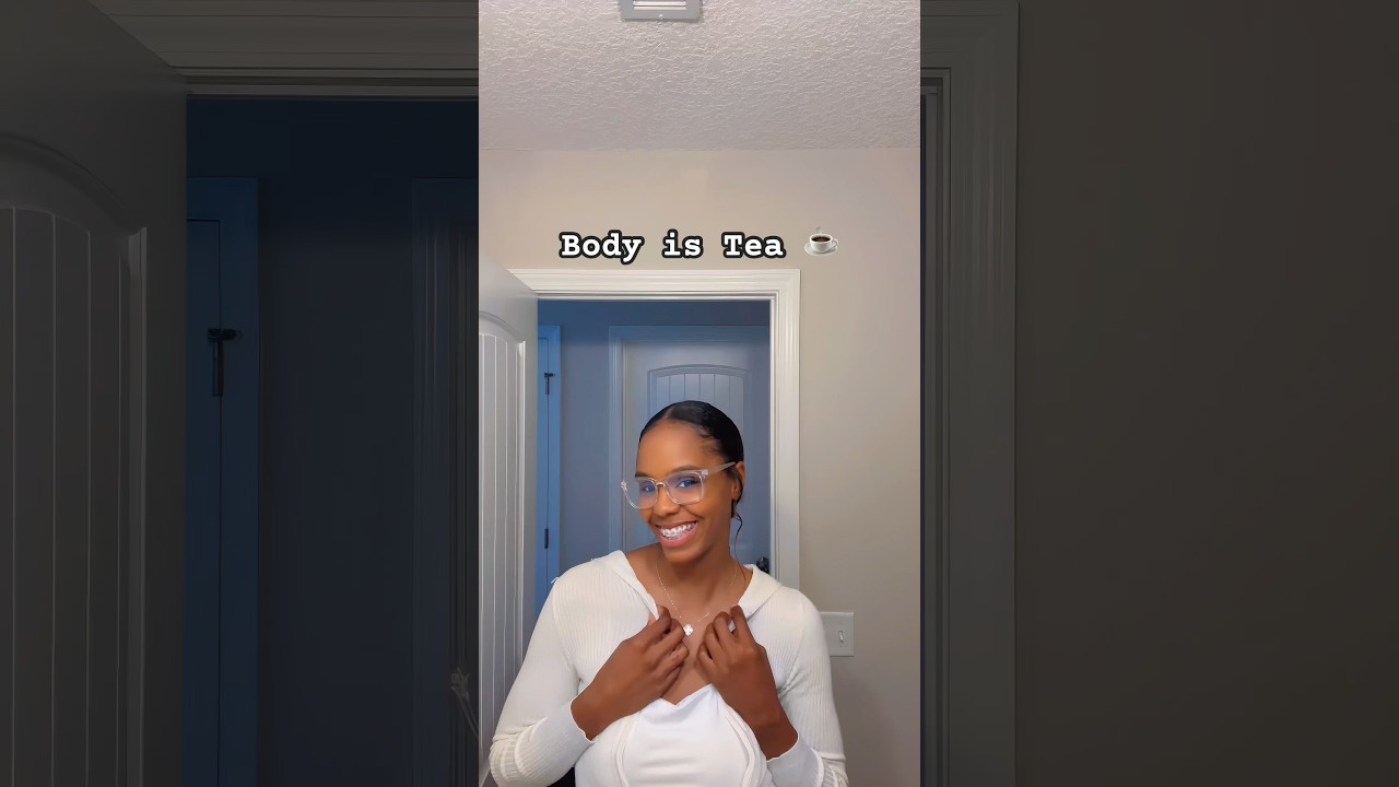 Body is so tea, the British are coming #bodypositivity - YouTube