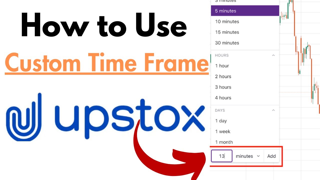 How to use Custom Time Frame in Upstox !! - YouTube