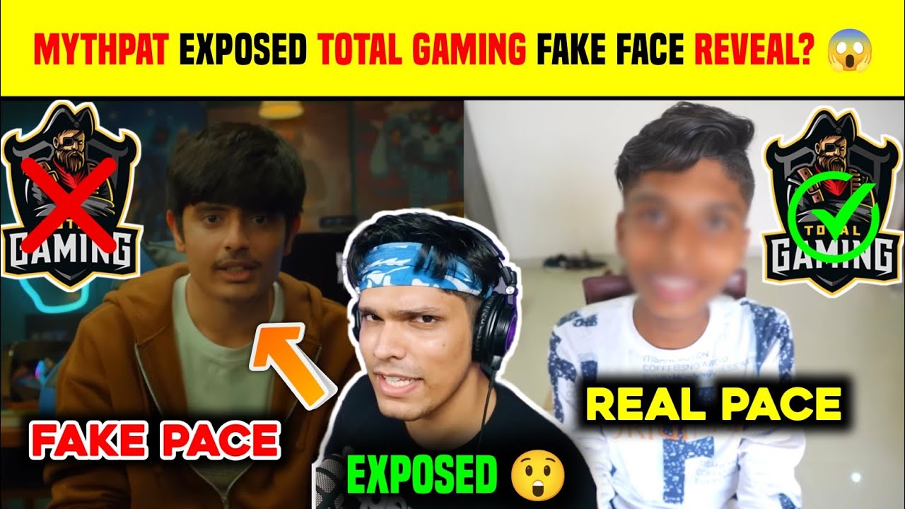 Mythpat Exposed Total Gaming Fake Face Reveal Video? 😱 | Ajju Bhai Face ...