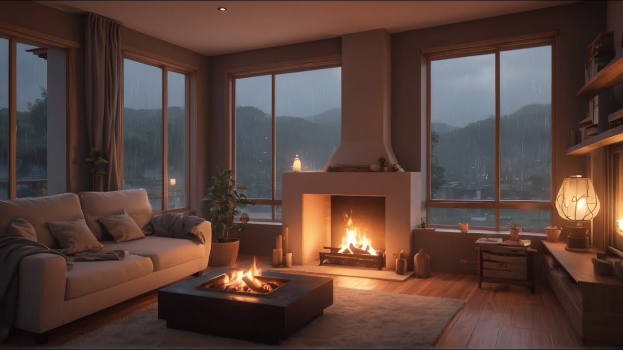 Chill Rain Sounds To Relax Quickly ~ Sounds to Study And Sleep😴📚 Chill ...