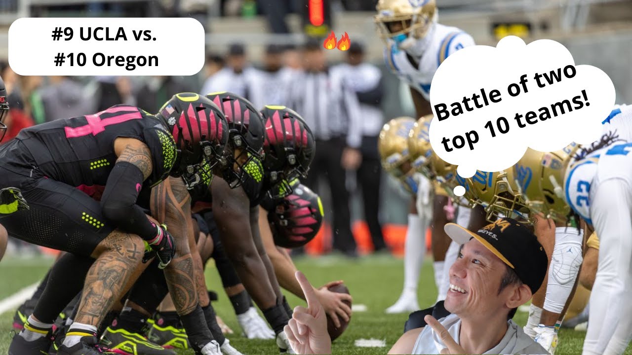 #9 UCLA vs. #10 Oregon Reaction! (Week 8) - YouTube