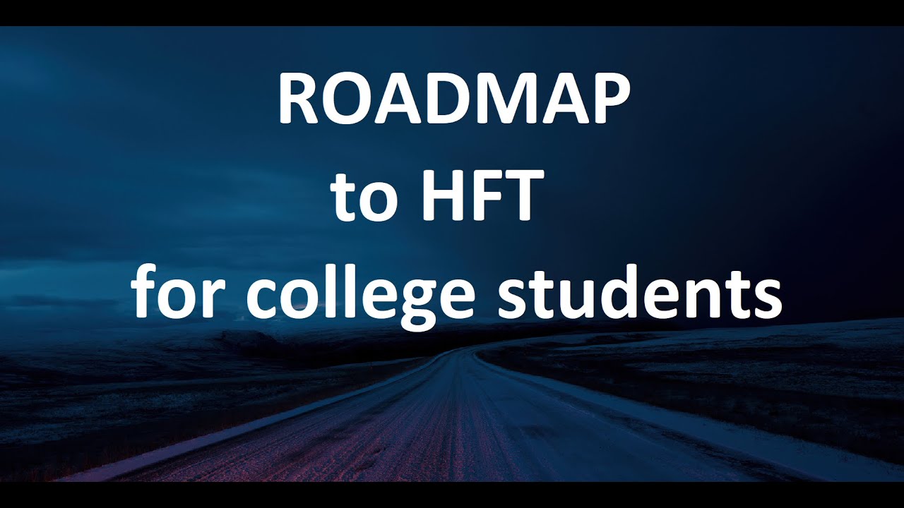 Roadmap to HFT and Hedge funds | Quant Trader | SDE - YouTube