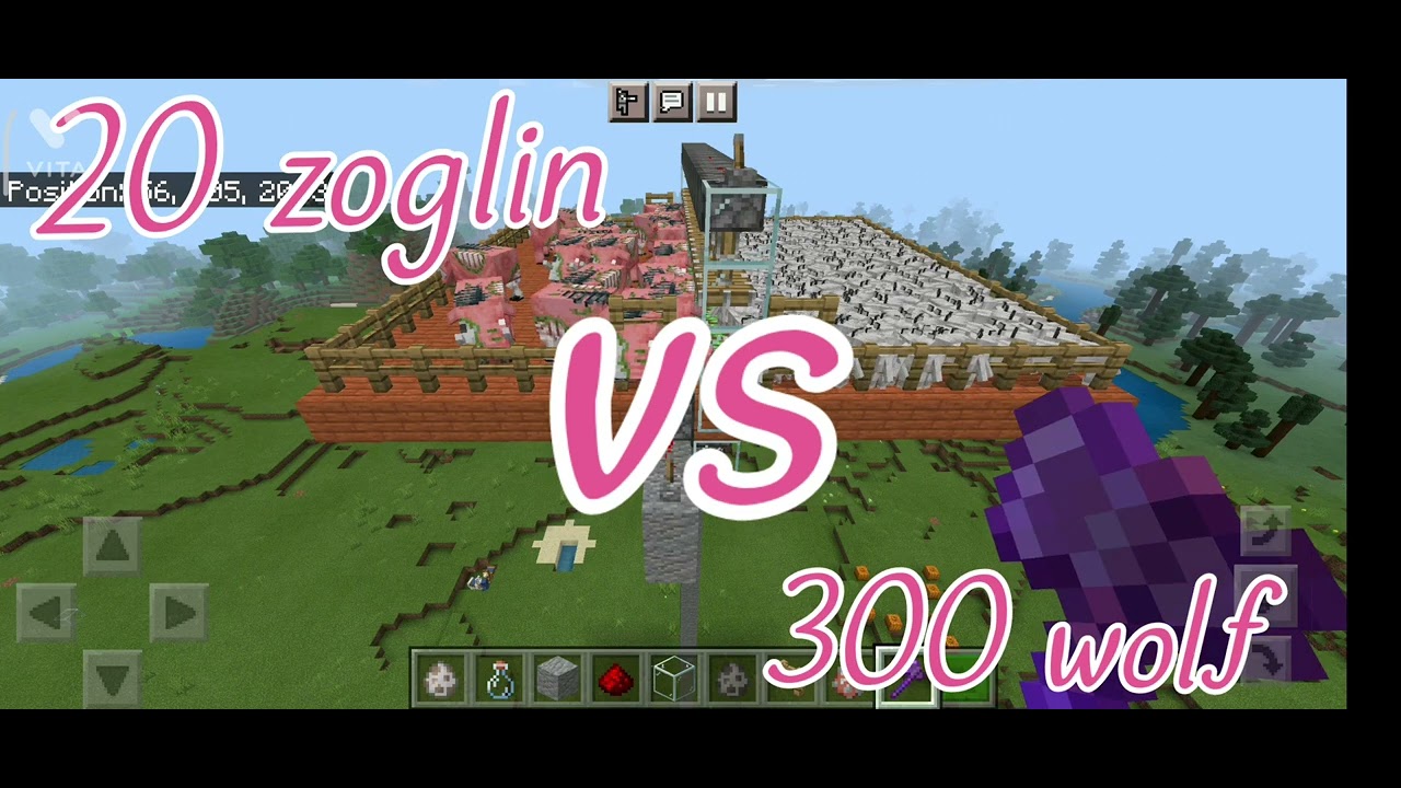 zoglin vs wolf - YouTube