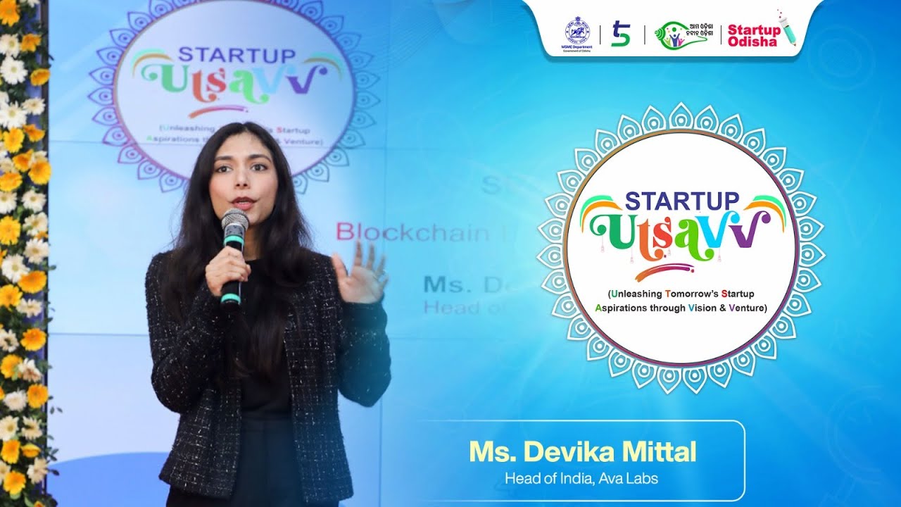 Ms. Devika Mittal, Head of India, Ava Labs on Utility of Blockchains at Startup Utsavv 2024 ...
