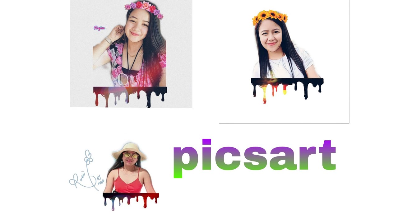 PicsArt/ Easy steps to edit/ with drip - YouTube
