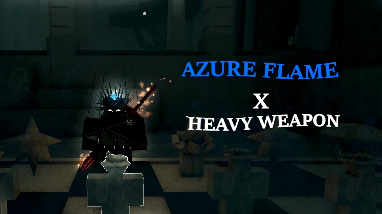 Azure flames x Heavy weapon (1-20) | Deepwoken - YouTube