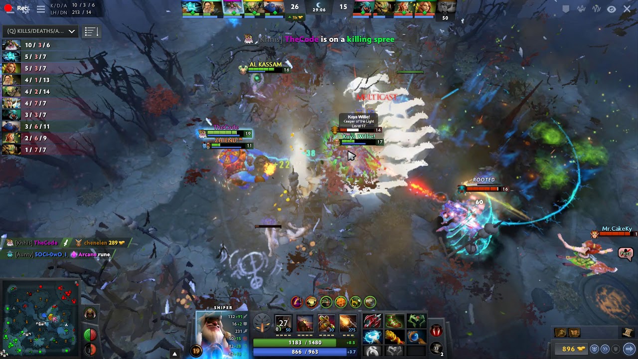 DOTA 2 Rampage Vol III - YouTube