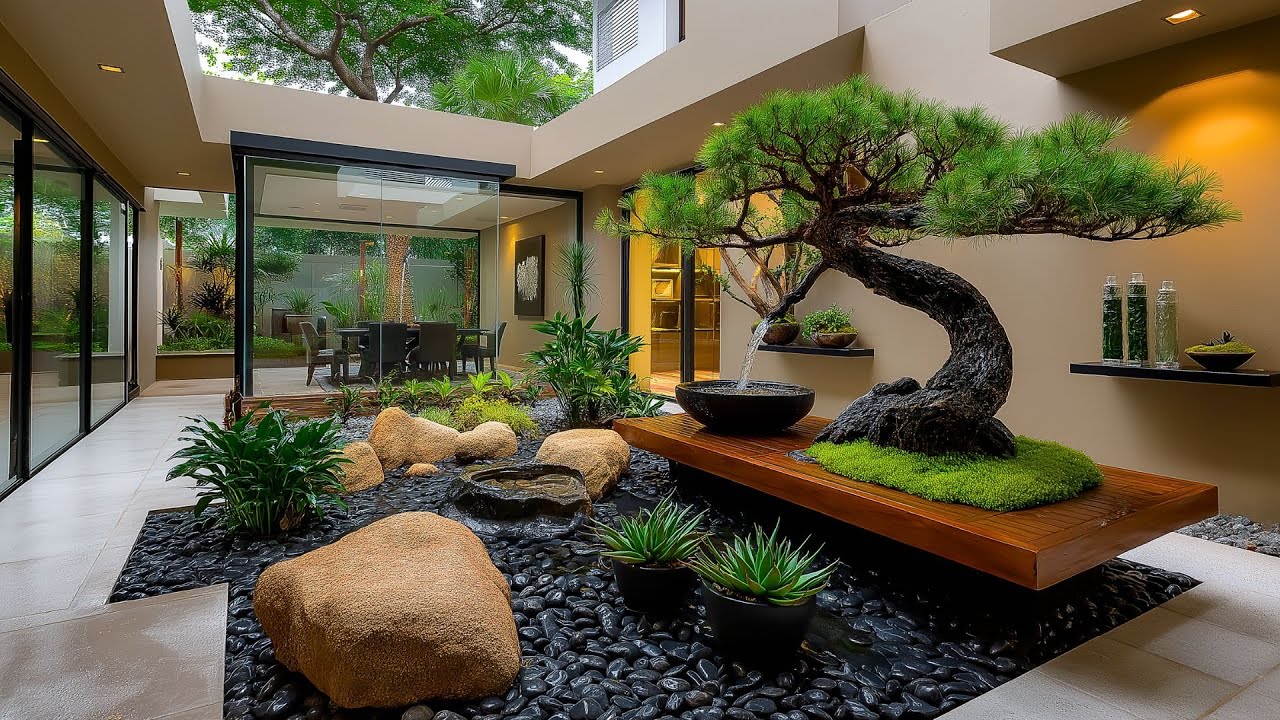 Zen Living: Modern Japanese Indoor Garden Design & Plant Ideas for ...