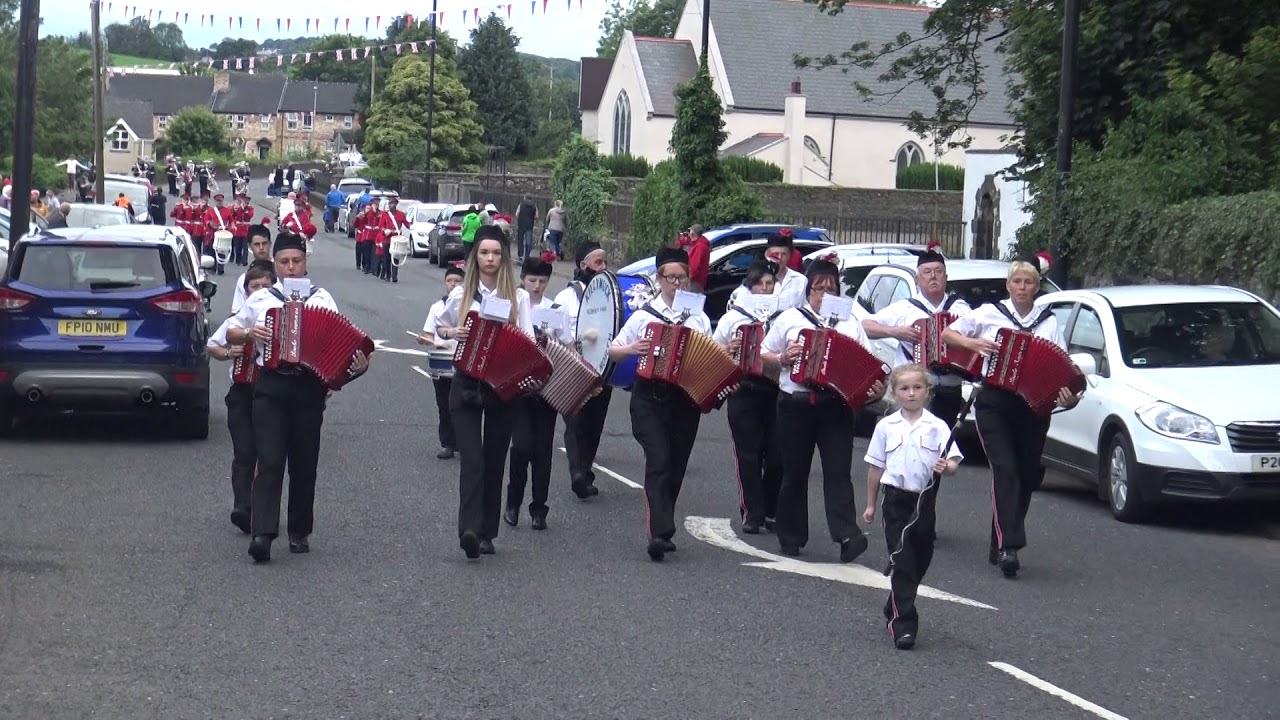 Killymuck Accordion Band @ Garvagh Cancer Research Parade 2019 - YouTube