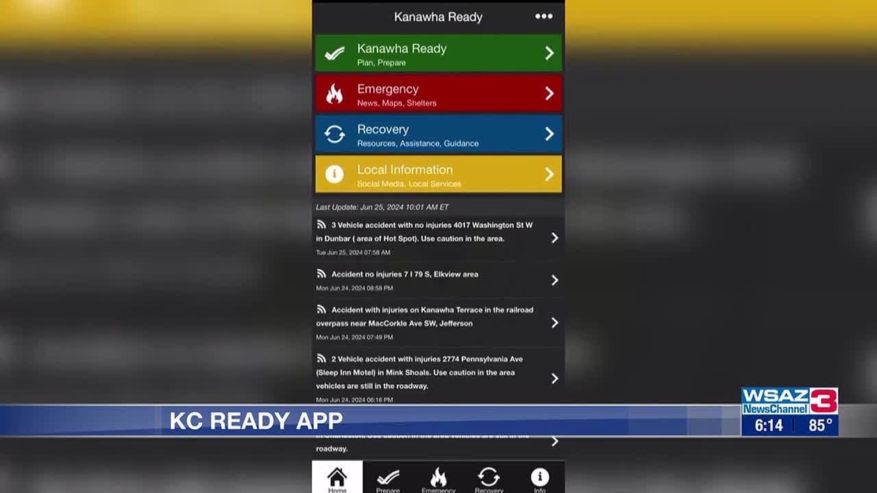 KC Ready app shares important public information - YouTube