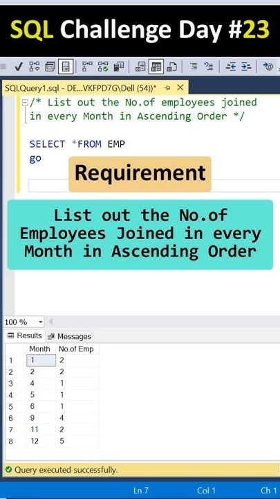 Sql Challenge Day 23 In Telugu Sql Telugu Sql Youtube