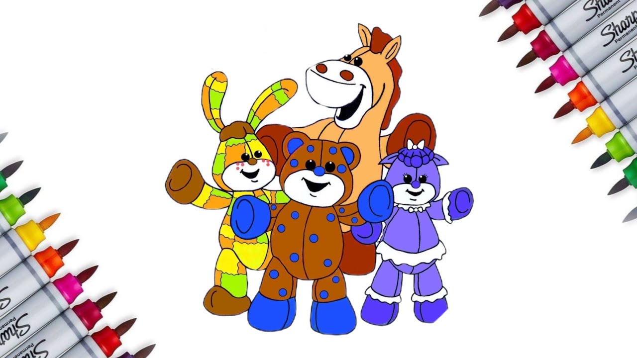 How to draw Thread’s Characters from Everland Entertainment | How to ...
