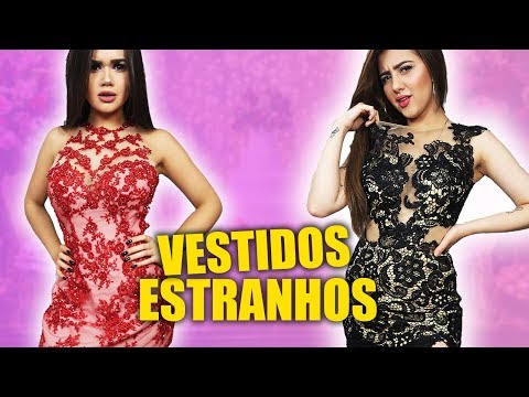 PROVANDO OS VESTIDOS DAS NOSSAS MÃES