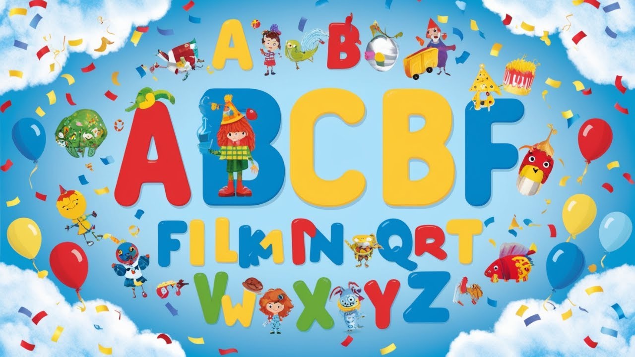 "ABC Song for Kids | Fun Alphabet Learning Song with Easy Rhymes ...