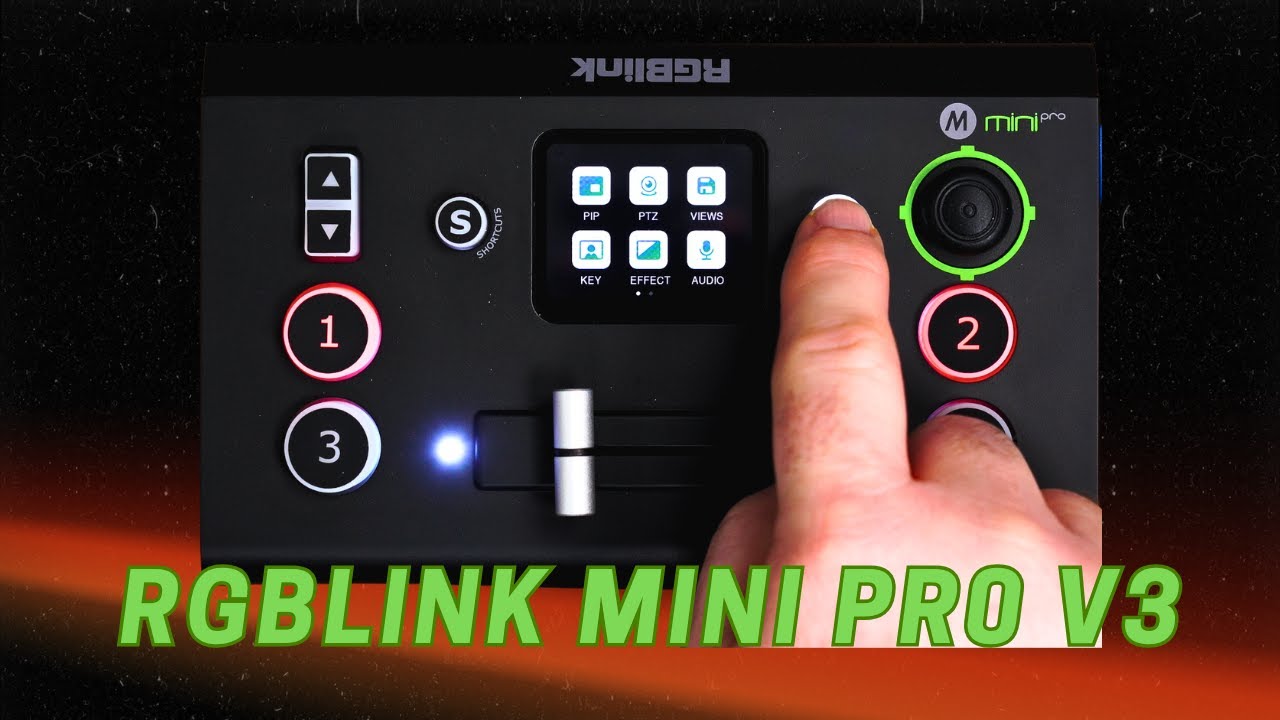 RGBLINK mini pro v3 HDMI video switcher thorough review and thoughts ...