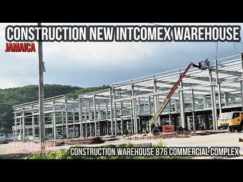 Construction Intcomex Warehouse Jamaica - YouTube