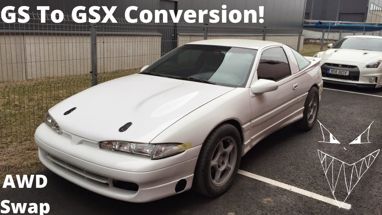 1G DSM GS To GSX AWD Conversion Parts List - YouTube