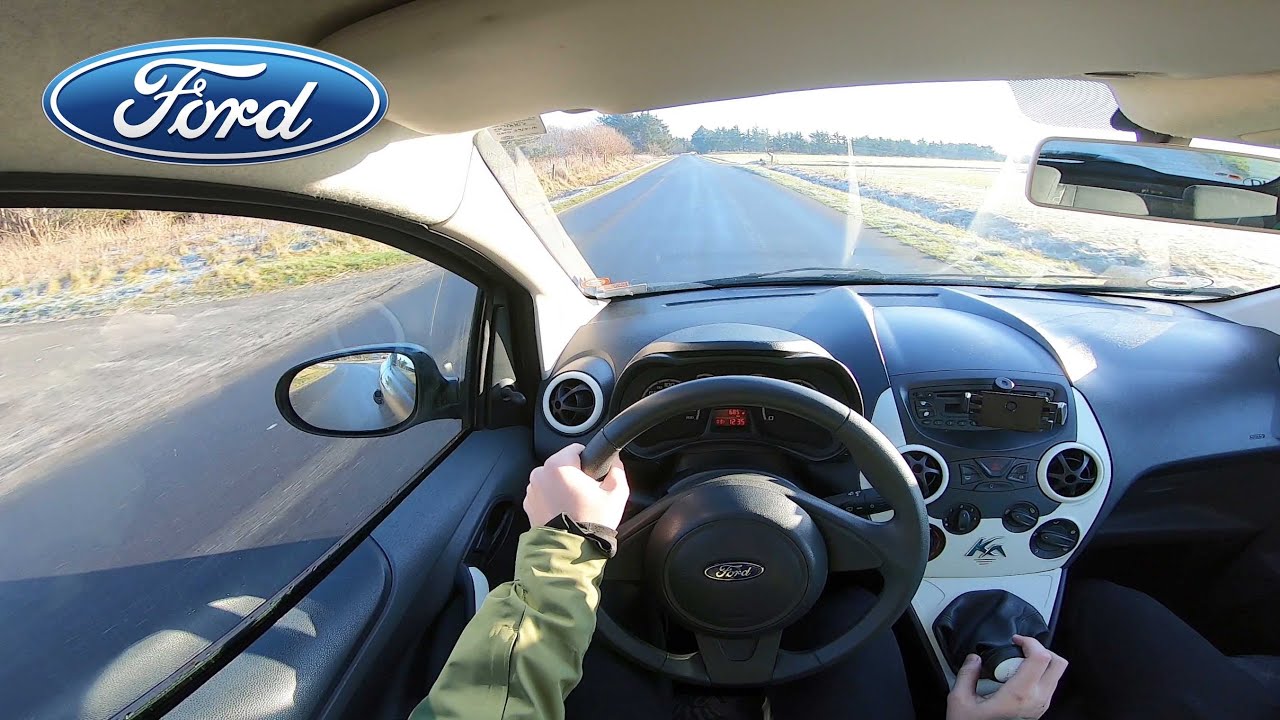 2010 - Ford KA 1,2 Liter SE | 69 Horsepower city car | POV Style Drive ...