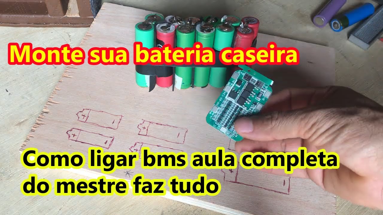 Como ligar uma bms sem saber nada de eletrônica passo a passo do mestre ...