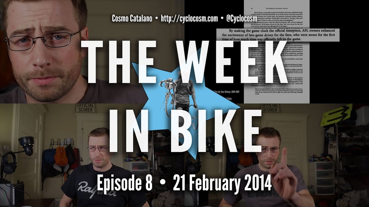 The Week in Bike #8 - 21 February 2014 - YouTube
