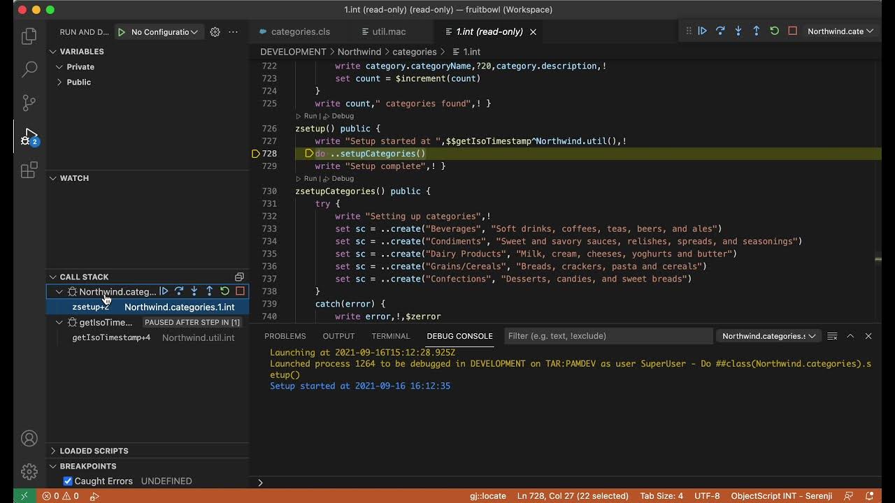 Multiple concurrent debug sessions - Serenji 3.2 ObjectScript debugger for VS Code. - YouTube