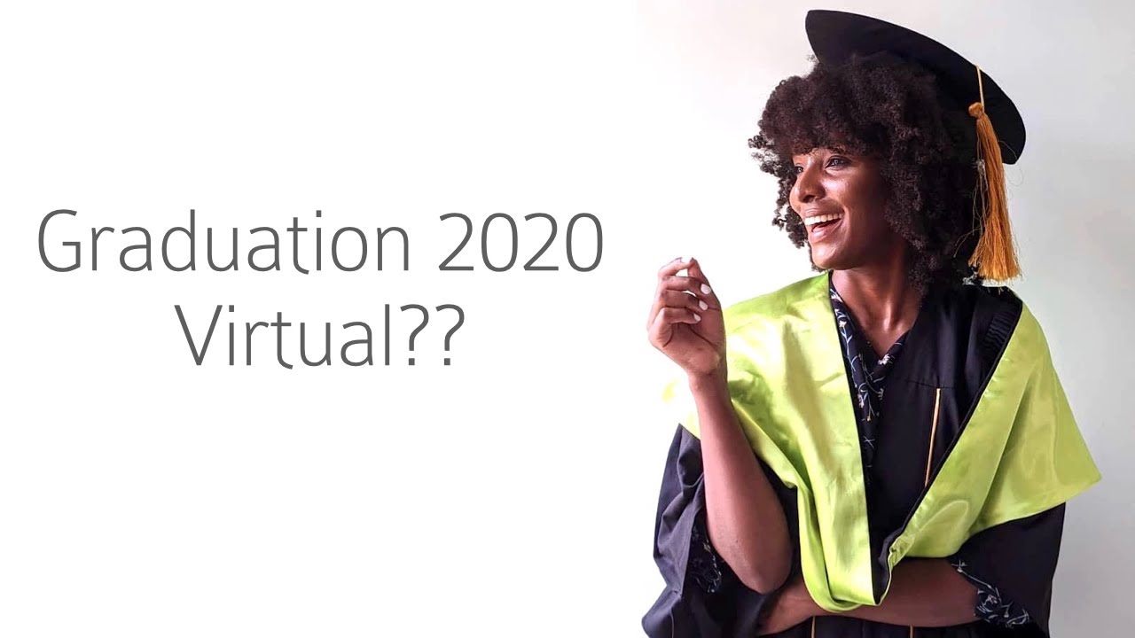 2020 VIRTUAL GRADUATION GRWM +VLOG | CLASS OF 2020 - YouTube