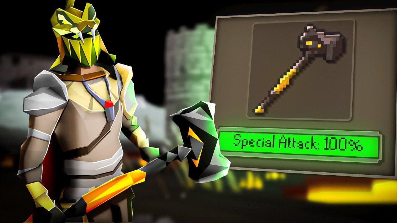 Pking with The UPDATED Elder Maul (Special Attack Bar) - YouTube