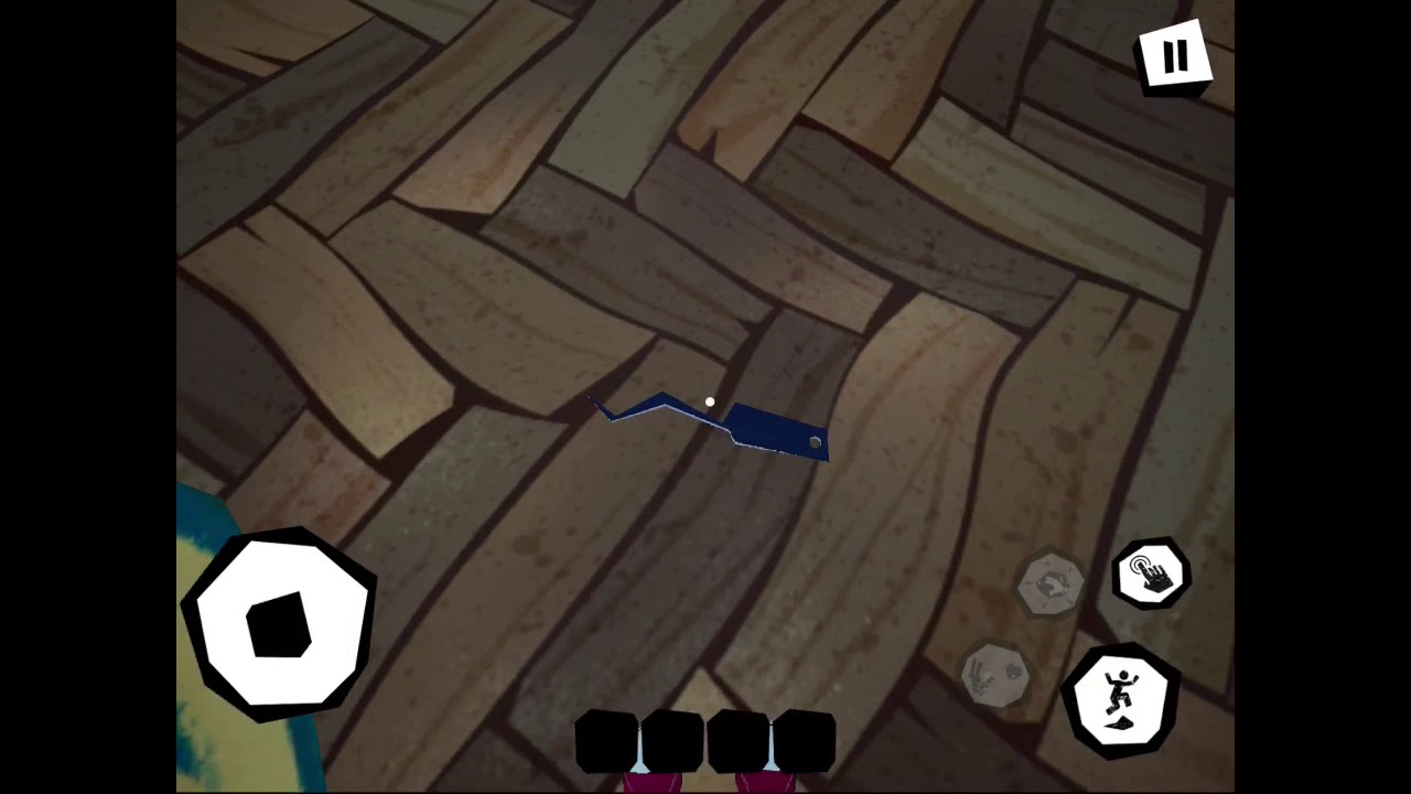 Showing you guys a hidden lockpick in Hello Neighbor Mobile Act 3 - YouTube