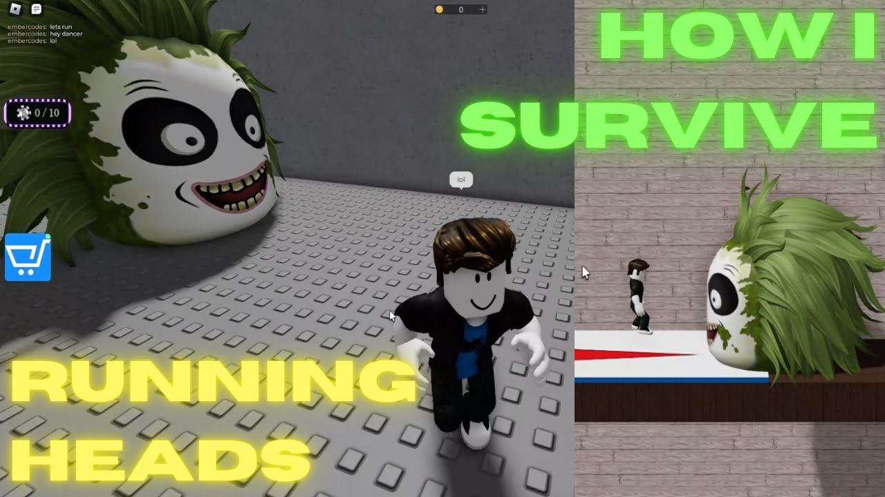 Escape Running Head Gameplay Win! Surviving Level 8 - YouTube