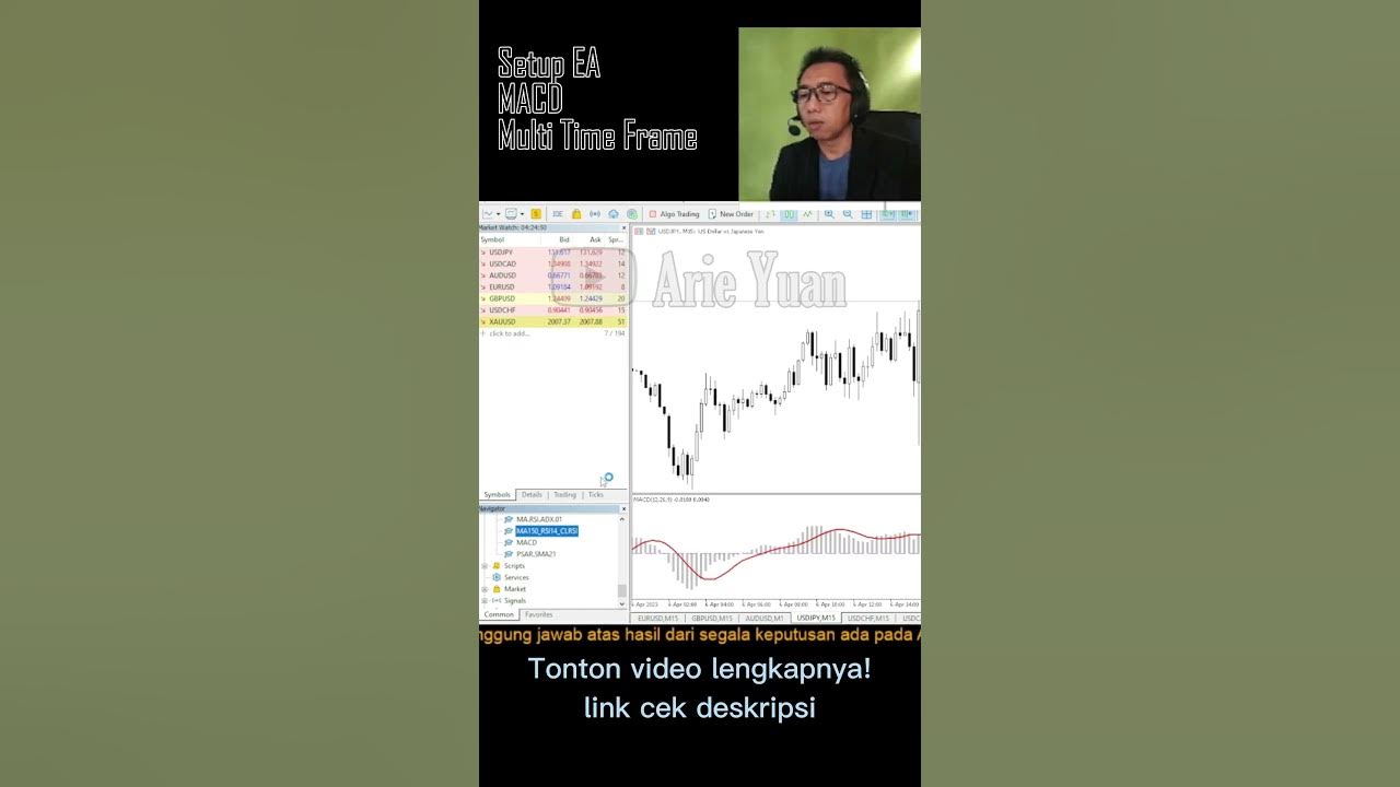 Setup EA MACD Multi Time Frame - YouTube