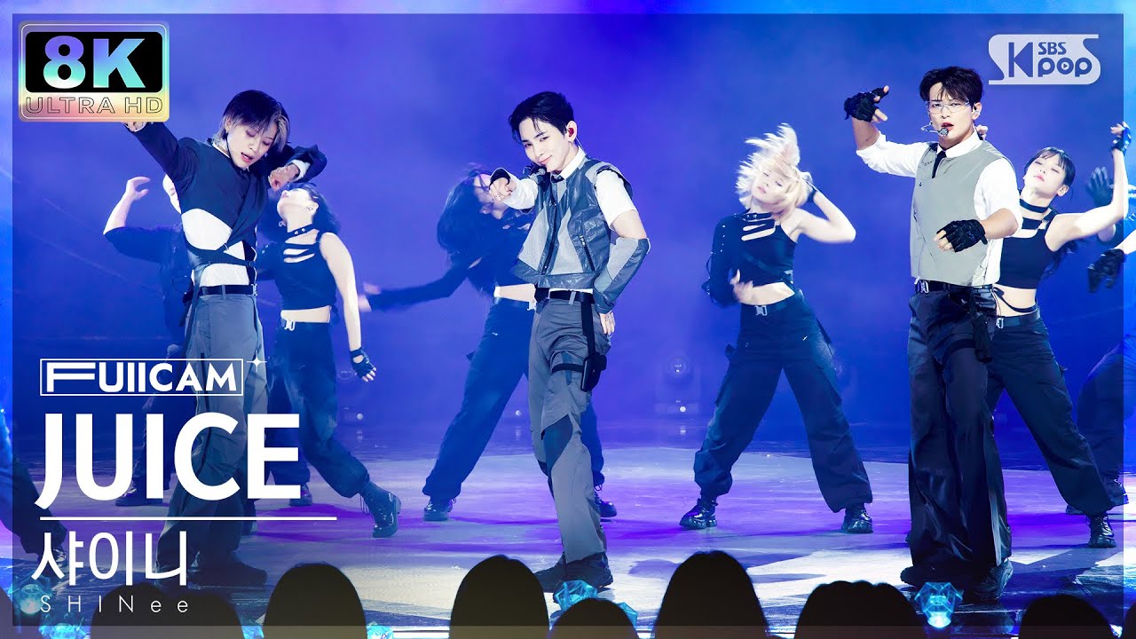 [SUPER ULTRA 8K] 샤이니 'JUICE' 풀캠 (SHINee FullCam) @SBS Inkigayo 230702 ...