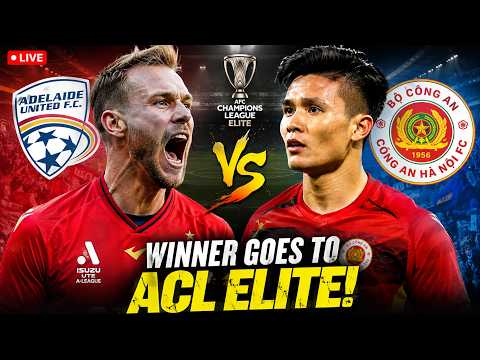 Adelaide United vs CAHN Preview 🔥 Aussie Giants Face Vietnam Champions | AFC Champions League Elite