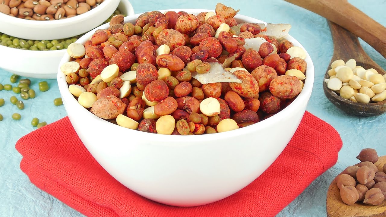 Roasted Namkeen or Hurigaalu, a Healthy Snack - YouTube