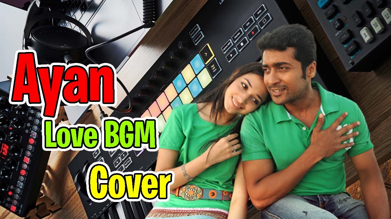 Ayan Love BGM || Vizhi moodi Yosithal Piano Cover - YouTube