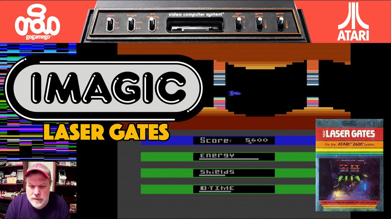 Laser Gates by IMAGIC for the Atari 2600 | gogamego - YouTube