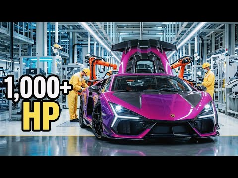 How the 1,000HP Lamborghini Revuelto SV is Actually Made