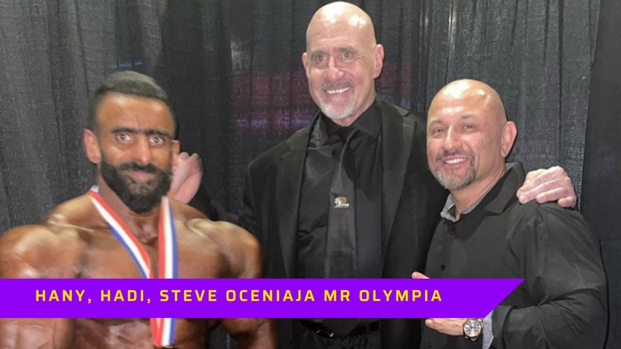 top 5 w oczach Hany Rambod, Hadi Choopan, Steve Weinberger(główny ...