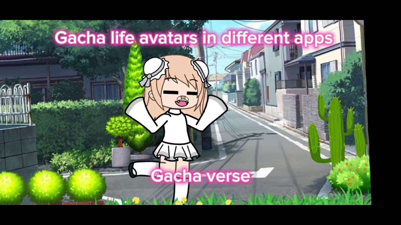 My avatar in different apps, Gacha life edition only - YouTube
