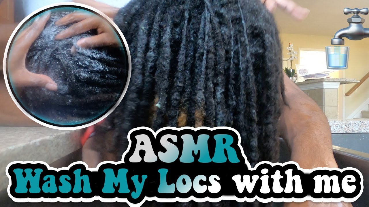Washing DreadLocks 4K ASMR - YouTube