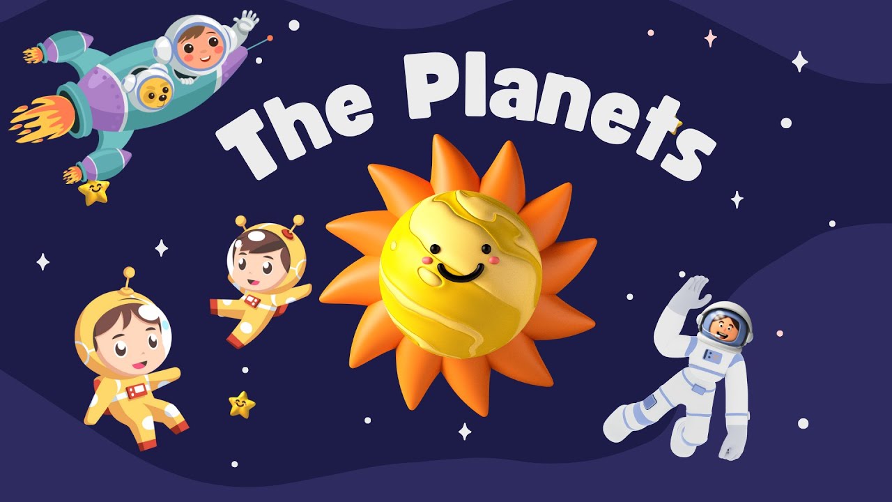 THE PLANETS ||ADVENTURE FOR KIDS|LET'S LEARN||kg||PRESCHOOL ||ANIMAL IN ...