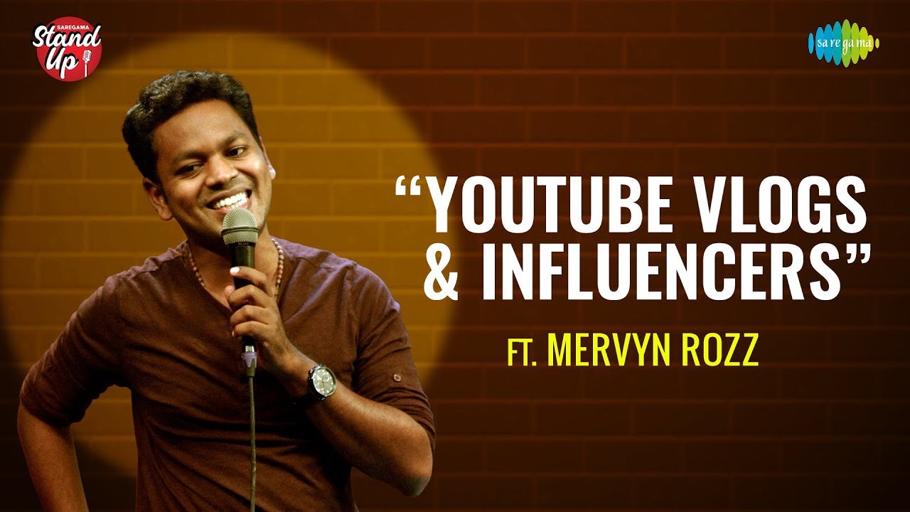 Saregama Stand Up | Episode - 12 | Mervyn Rozz | YouTube Vlogs & Influencers - YouTube