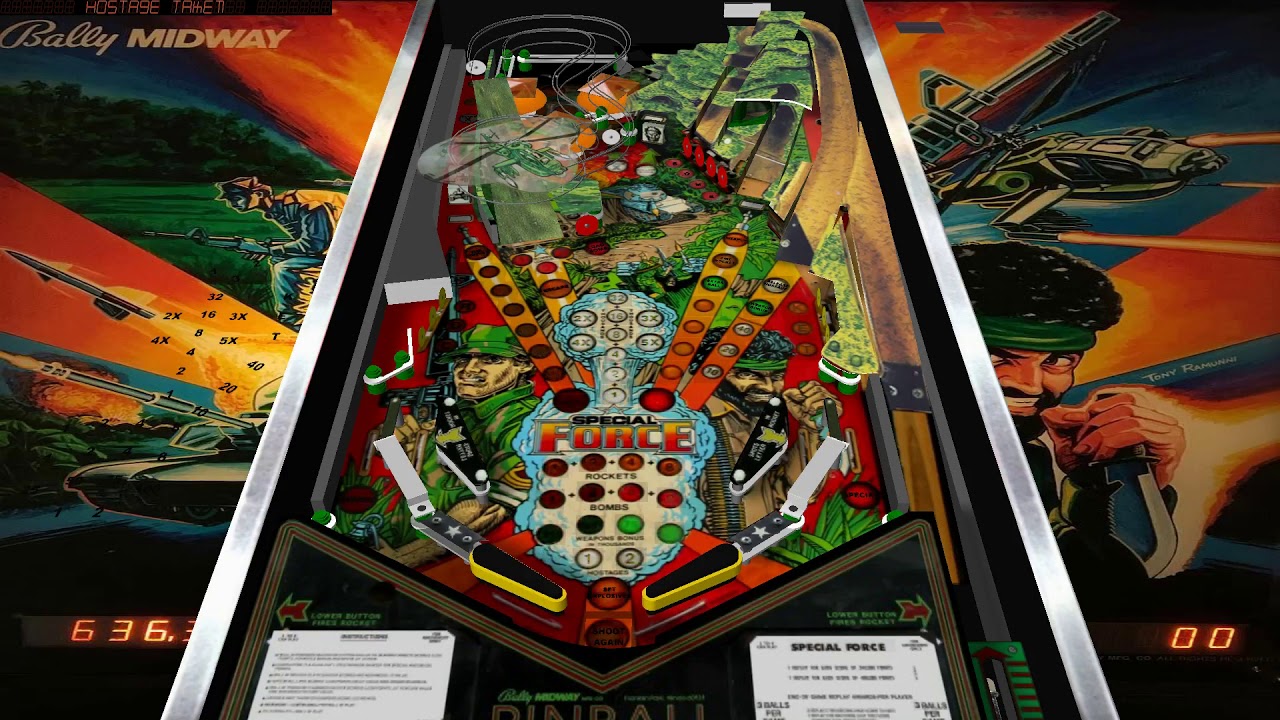 Special Force Pinball VP9 - YouTube
