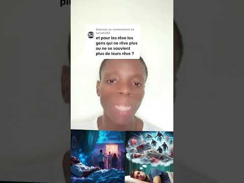 Je ne rêve plus ou j'oublie mes rêves. Pourquoi ? | @wiziafrica