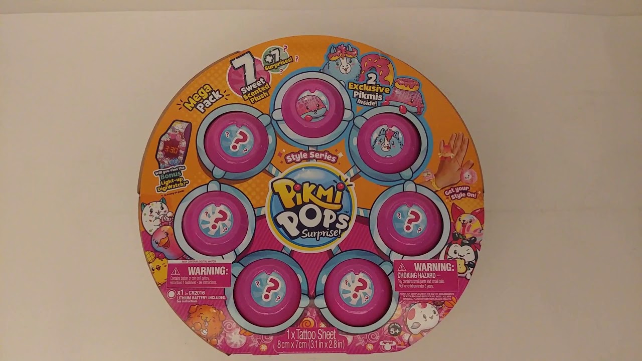 Pikmi Pops Surprise Mega Pack Style Series Quick Preview - YouTube