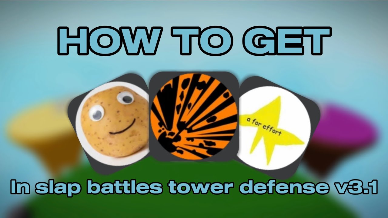 How to get potato, detonator, cult in slap battles tower defense v3.1 ...