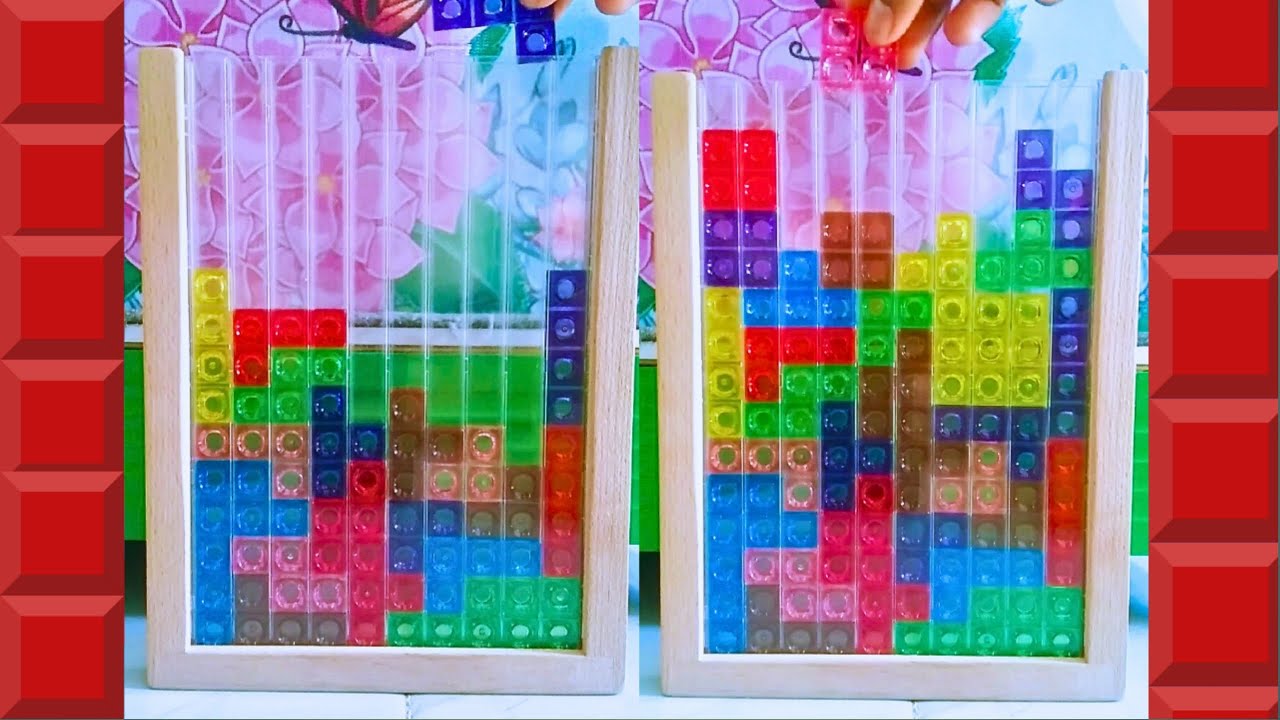 Tetris Art: Creating Mesmerizing Visuals Using Falling Blocks - YouTube