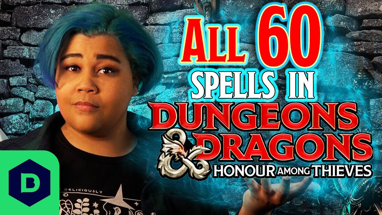 All 60 Spells Cast in the Dungeons & Dragons Movie - YouTube