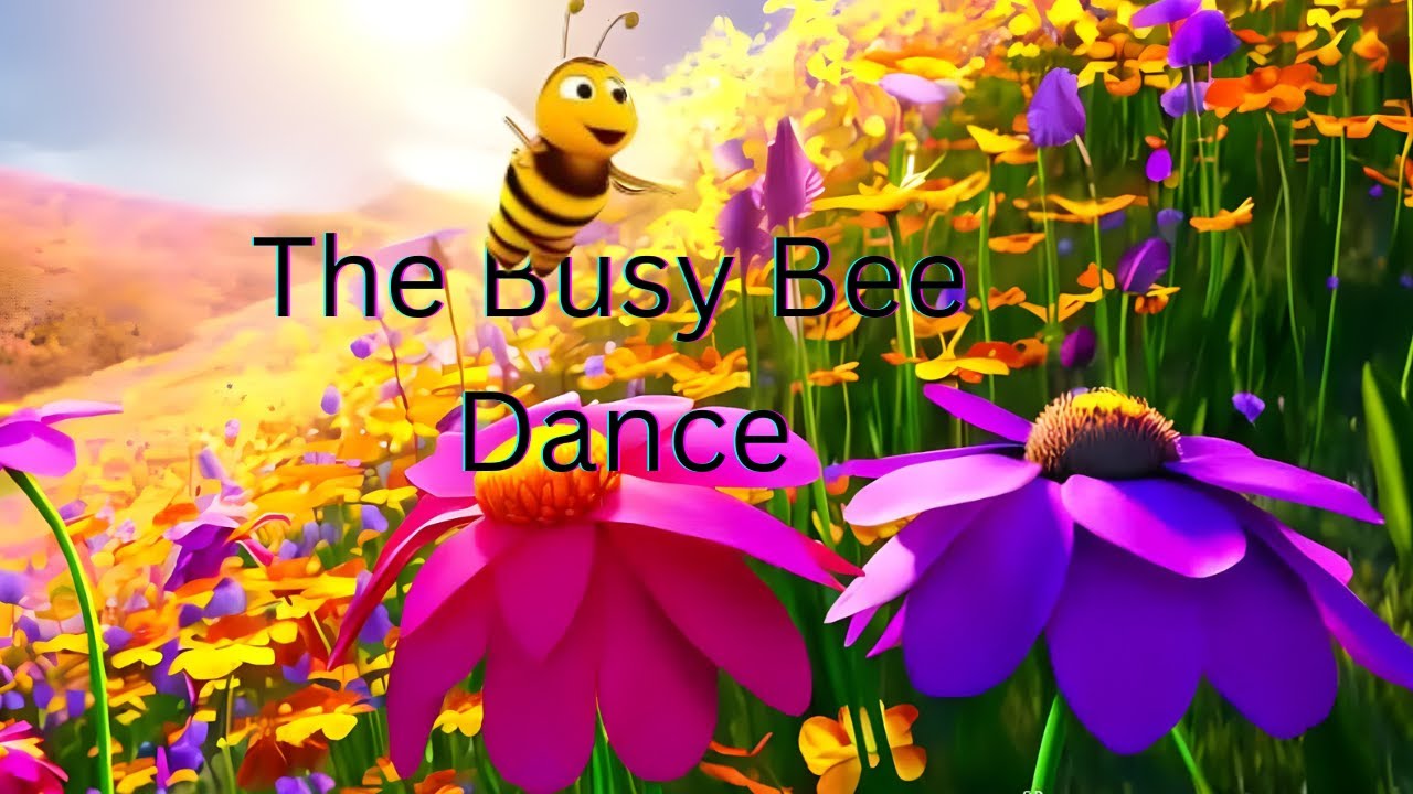 🎶 The Busy Bee Dance! | Fun Kids Song for Toddlers & Preschoolers ...