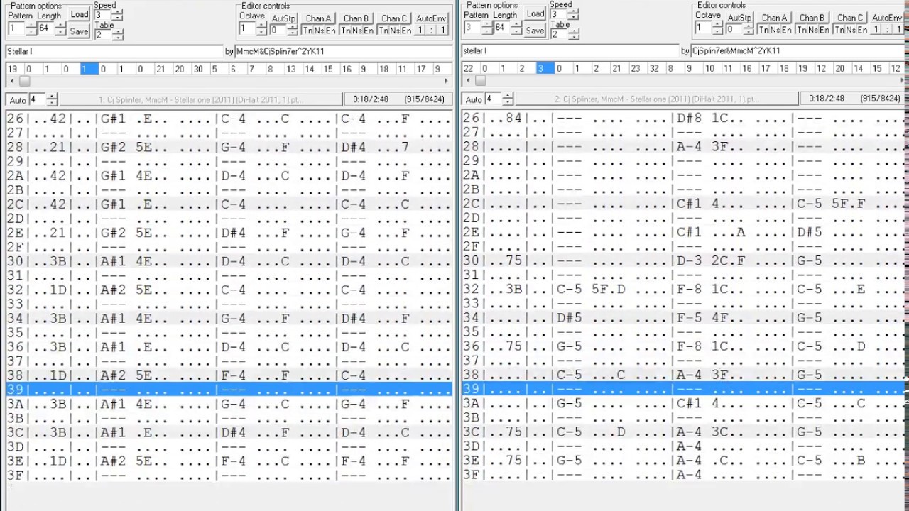 ZX Spectrum Music : "Stellar One" by Cj Splinter & MmcM (2011) - Vortex ...